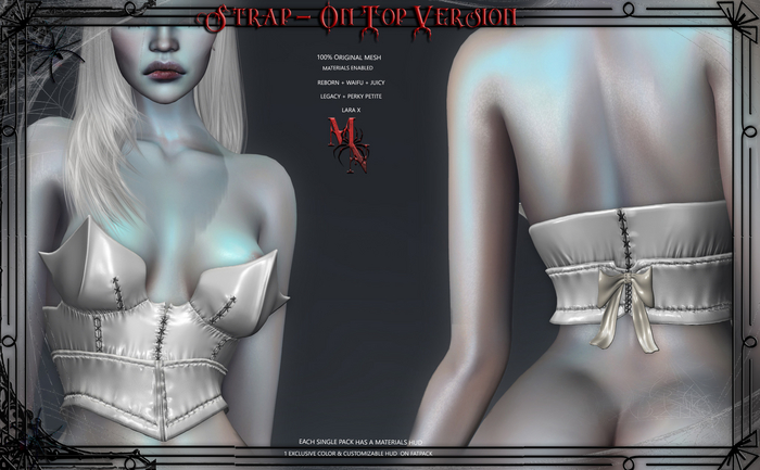 Second Life Marketplace - Strap - On Top DEMO by Madame Noir