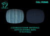 Second Life Marketplace - 2 Seamless Denim Materials: DIFFUSE+NORMAL Maps