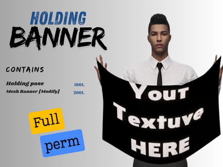 Second Life Marketplace - banner [Fullperm]