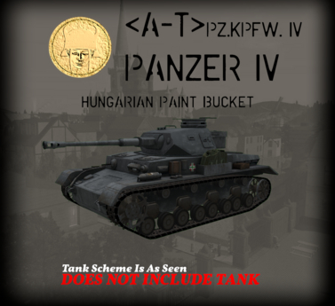 Second Life Marketplace - Panzer IV Paint Bucket - Hungarian Service