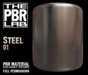 Second Life Marketplace - The PBR Lab - Steel 01 - PBR Material & 3D ...