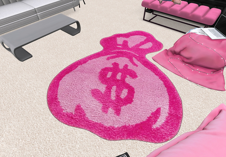 Second Life Marketplace - Pink Money Rug