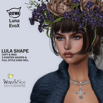 Second Life Marketplace - CATWA LUNA SHAPE - { wren's nest } Lula