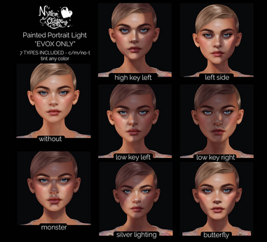 Second Life Marketplace - (NO) Photography Studio Deco & Portrait Light