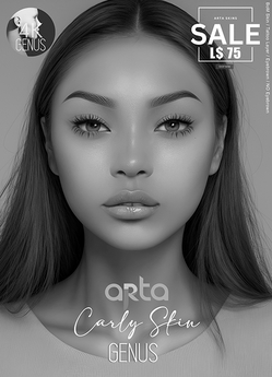 Second Life Marketplace - ArtA Carly Skin - GENUS 4k - DEMO