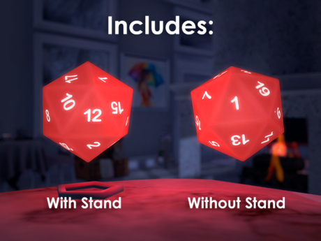 Second Life Marketplace - [Dream Emporium] D20 Lamp