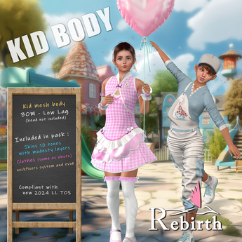 Second Life Marketplace - ️ Rebirth Eden Body ~ KID vers