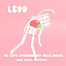 Second Life Marketplace - Ms Cute Strawberry Milk Shake Avatar L$99 50% ...