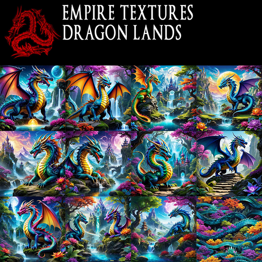 Second Life Marketplace - EMPIRE TEXTURES - Dragon Lands