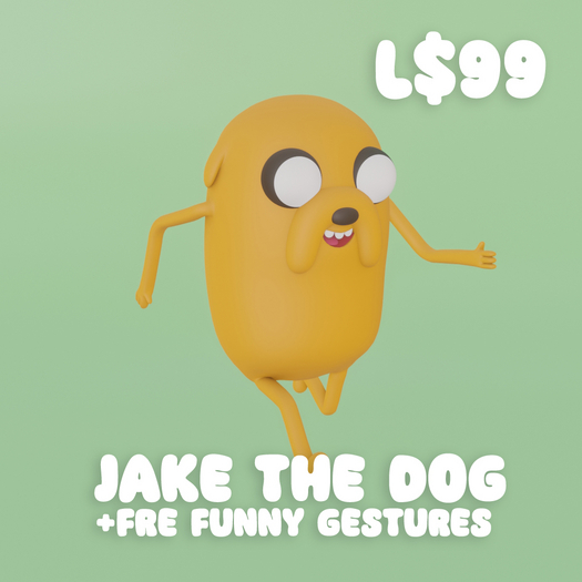Second Life Marketplace - Jake The Dog Avatar