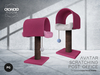 Second Life Marketplace - Crowded Room - Scratching Post Office - Pink - PG