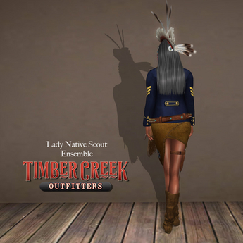 Second Life Marketplace - [Timber Creek] Lady Native Scout Ensemble