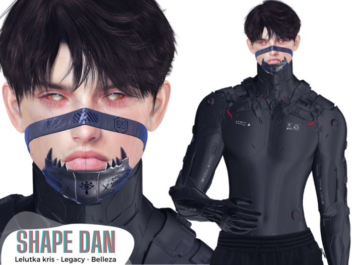 Second Life Marketplace - .FRAN. Shape Dan - Lelutka Kris