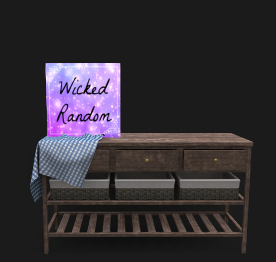 Second Life Marketplace - ChiMia:: Hallway Table [gacha] RARE
