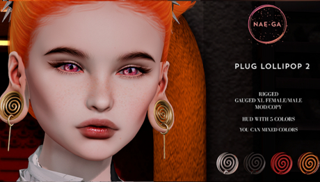 Second Life Marketplace - PLUG LOLLIPOP 2 - NAE-GA(BOXED)