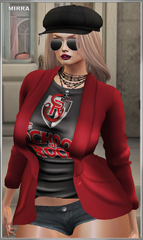 Second Life Marketplace - **MIRRA SCHOOL ROCK STYLE COMPLETE OUTFIT**