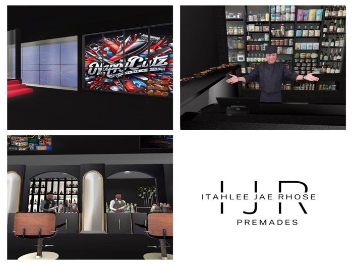 Second Life Marketplace - Nappy Cutz Barber Shop Sports Bar