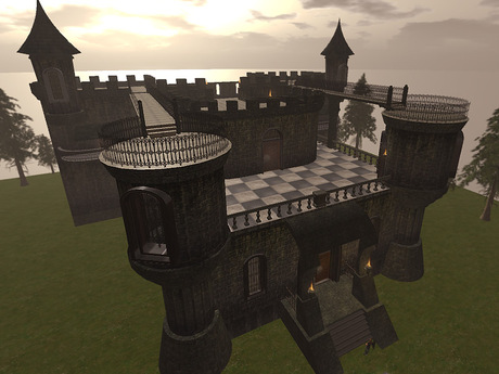 Second Life Marketplace - Queen Town castle