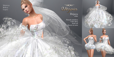 Second Life Marketplace - Utopia Dejavu white