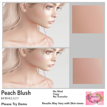 Second Life Marketplace - [ReM] Peach Blush Collection