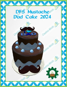 Second Life Marketplace - DFS Mustache Dad Cake