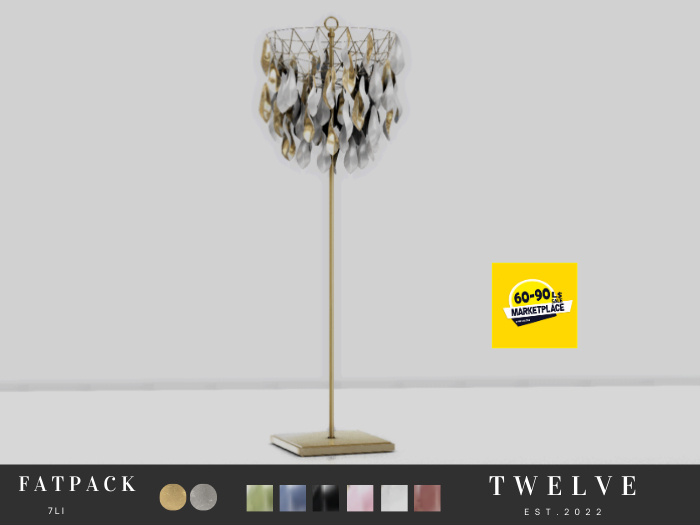 Second Life Marketplace - TWELVE - Noora Lamp - Fatpack