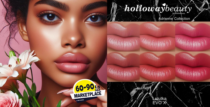 Second Life Marketplace - Holloway Beauty - Adrienne Collection // Fatpack
