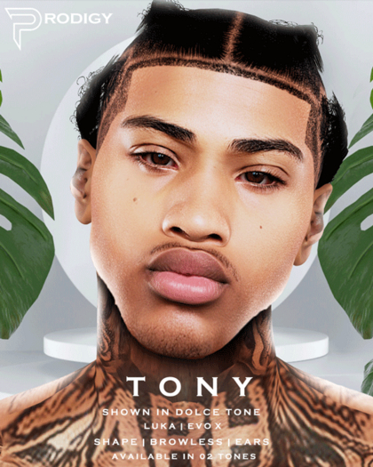 Second Life Marketplace - PRODIGY: "TONY" SKIN / FATPACK