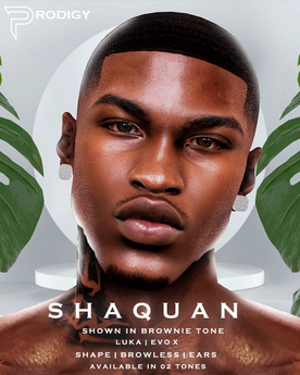 Second Life Marketplace - PRODIGY: "SHAQUAN" SKIN / FATPACK