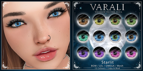 Second Life Marketplace - ..: VARALI :.. Starlit Eyes [MEGAPACK]