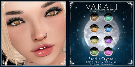 Second Life Marketplace - ..: VARALI :.. Starlit Eyes [MEGAPACK]