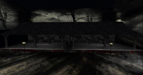 Second Life Marketplace - GOTHIC STABLE AND SMALL HOUSE