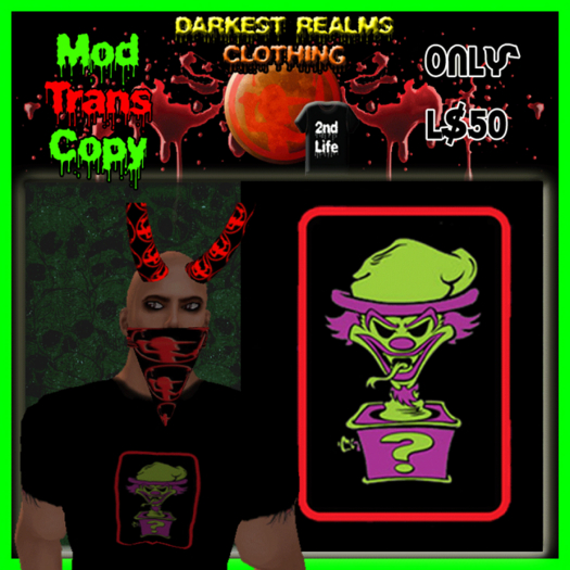 Second Life Marketplace - DRC - ICP - Joker Cards Shirt Set 3 - The ...