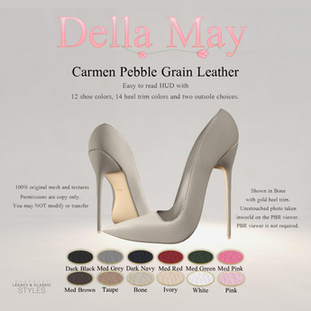 Second Life Marketplace - DELLA MAY - CARMEN STILETTO FOR LEGACY