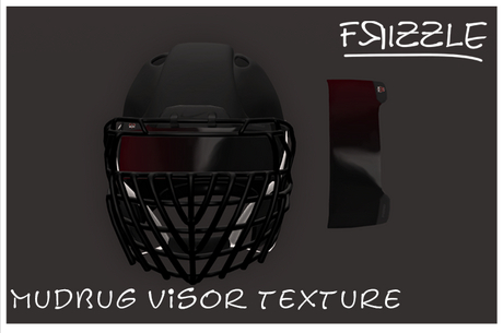Second Life Marketplace - [Frizzle] MudBug Visor Texture