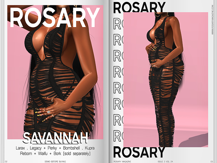 Second Life Marketplace - Rosary. Savannah . R.Bork Black
