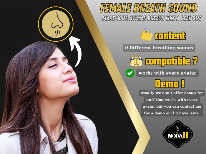 Second Life Marketplace - Female Breath Sound