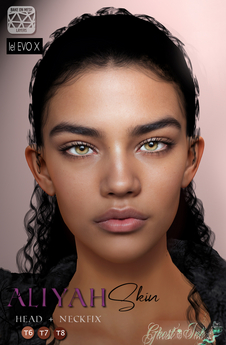 Second Life Marketplace - GHOST INK FATPACK \\ ALIYAH SKIN + MAKEUP+ ...