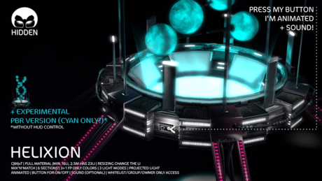Second Life Marketplace - HIDDEN :: HELIXION :: CYAN