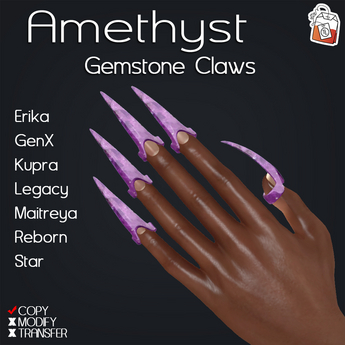 Second Life Marketplace - ~TL~ DEMO Gemstone Claws