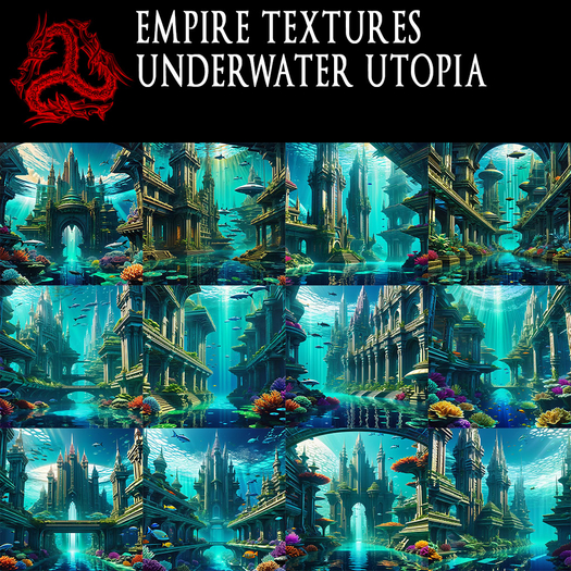 Second Life Marketplace - EMPIRE TEXTURES - Underwater Utopia