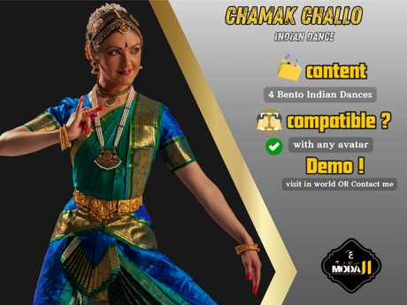 Second Life Marketplace - Bollywood Dance [ Chamak Challo]
