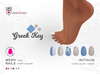 Second Life Marketplace - shebzZzaar - NAILS 1 - GREEK KEY - Toes - IK