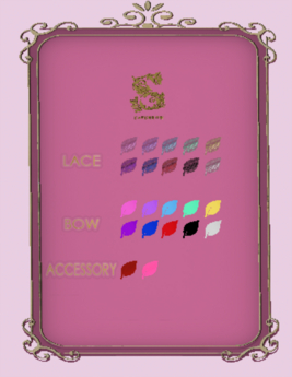 Second Life Marketplace - Sapsrrow..ALICE STRAWBERRY GARTER BELT (FOR MAZE)