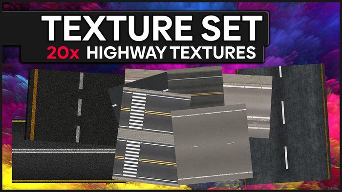 Second Life Marketplace - [MICHE] 20x HIGHWAY TEXTURES SET