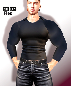Second Life Marketplace - Brutal Shifted Scot Shirt Black Kario Flex