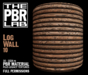 Second Life Marketplace - The PBR Lab - Log Wall 10 - PBR Material & 3D ...