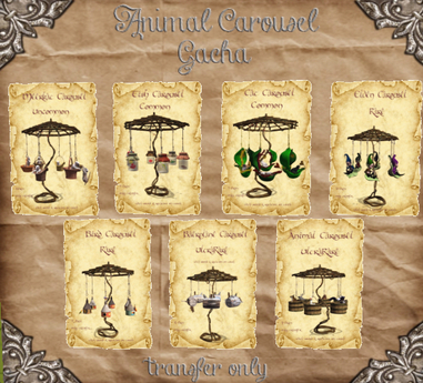 Second Life Marketplace - *UI* Fish Carousel COMMON