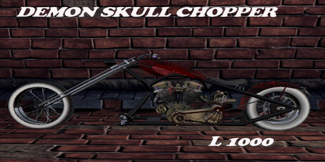 Second Life Marketplace - DEMON SKULL CHOPPER