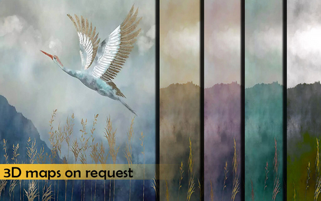 Second Life Marketplace - Asian Lam Feng Shui Wall texture(No seamless)